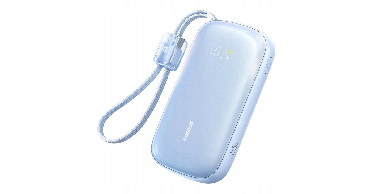 Power bank Baseus "EnerFill Qpow3 Ultra" 10000 mAh 22.5W s ugrađenim kabelom ...