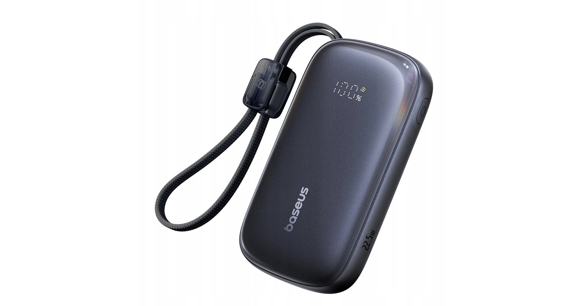 Power bank Baseus "EnerFill Qpow3 Ultra" 20000 mAh 22.5W s ugrađenim kabelom ...