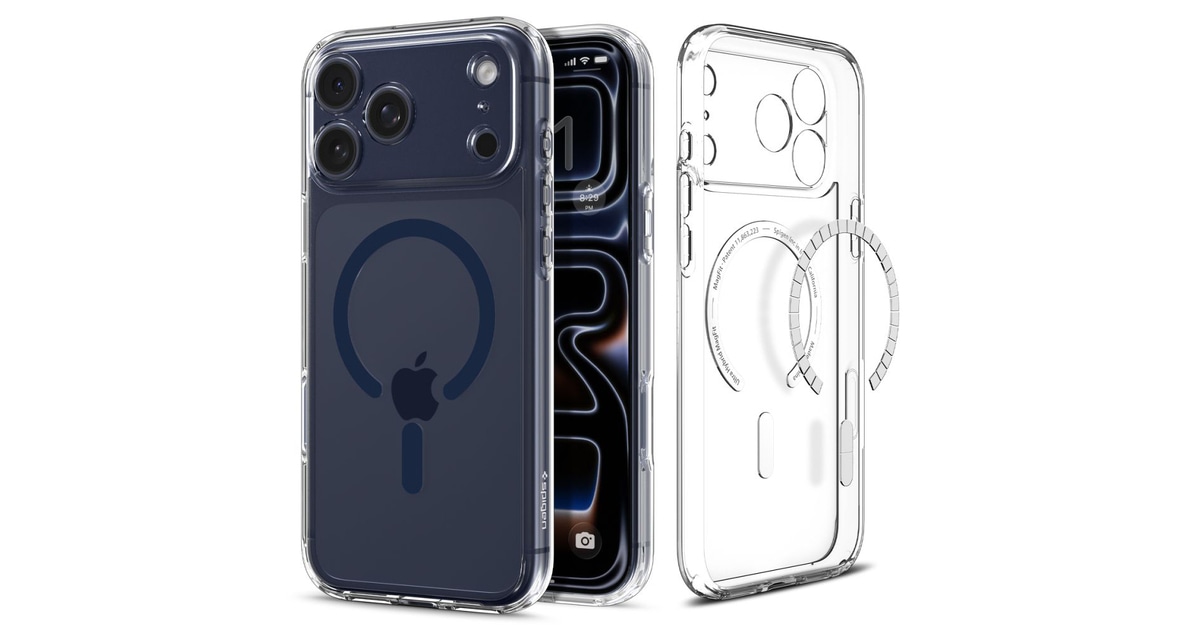 Maska Spigen "Ultra Hybrid Mag" za iPhone 17 Pro Max - clear deep blue ...