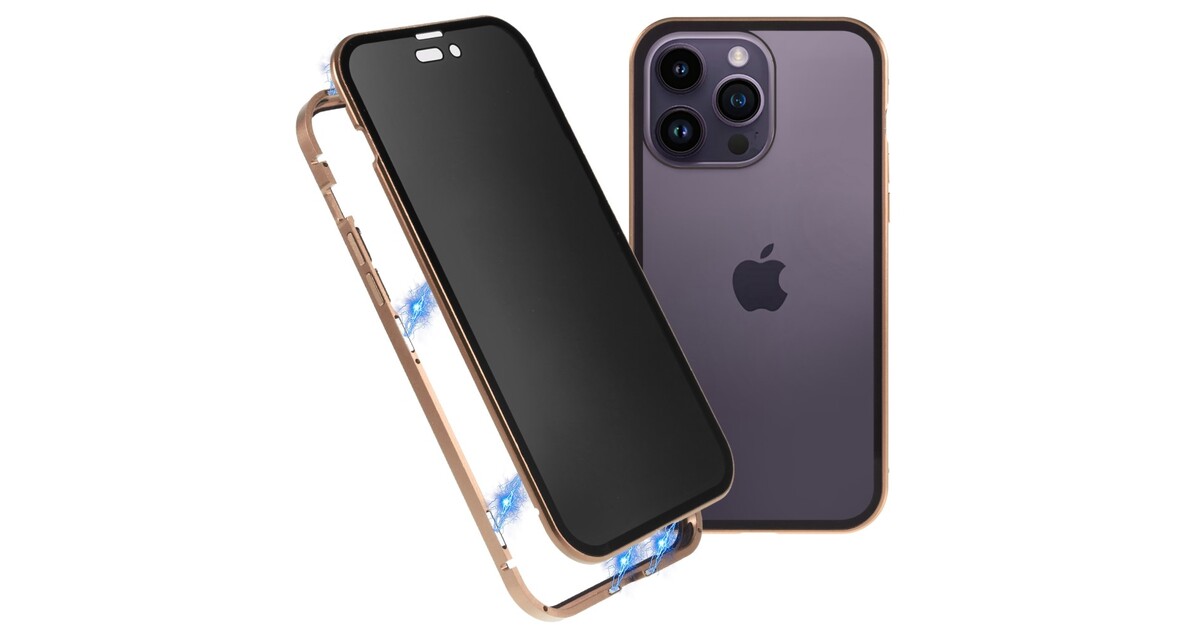 Magnetna Full-body maska za iPhone 14 Pro "Stronghold Dark" sa ...