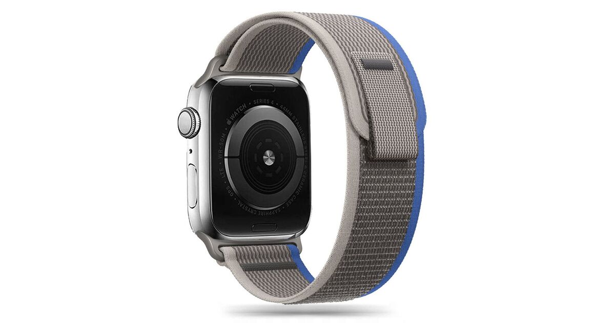 Zamjenski remen za sat Apple Watch 4 / 5 / 6 / SE 40mm "Nylon" - grey ...