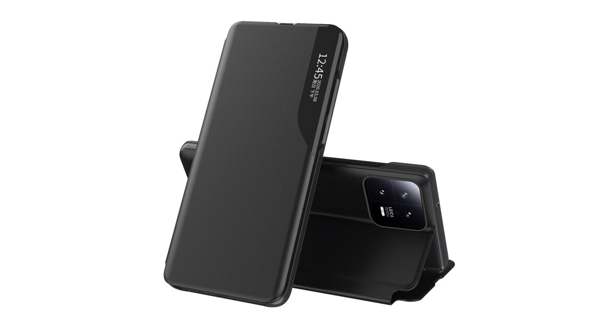 Trobica "Edge View" za Xiaomi 13 - crna - gizzmo.hr