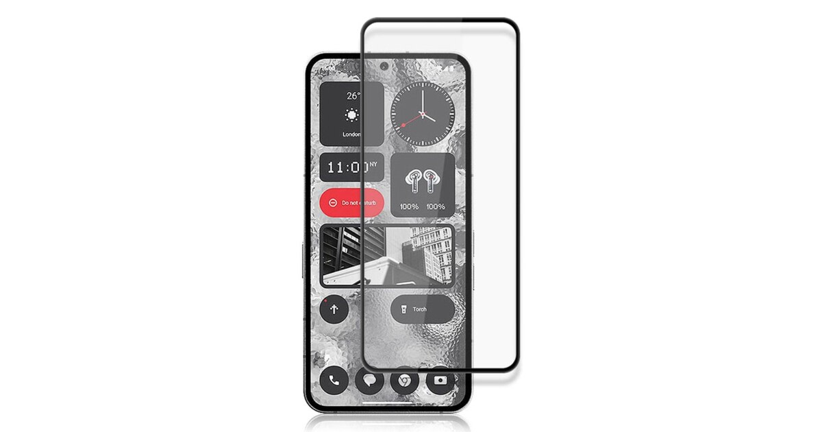 Premium 3D Full Body zaštitno staklo za Nothing Phone (2) - crno ...