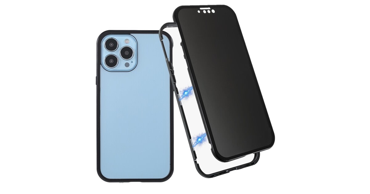 Magnetna Full-body maska za iPhone 15 Pro Max "Stronghold Dark" sa ...