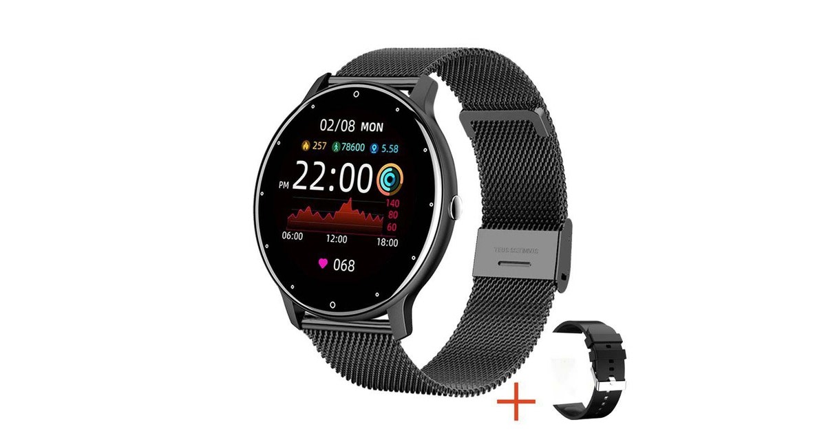 Pametni sat TimeTech Pro - steel black - gizzmo.hr