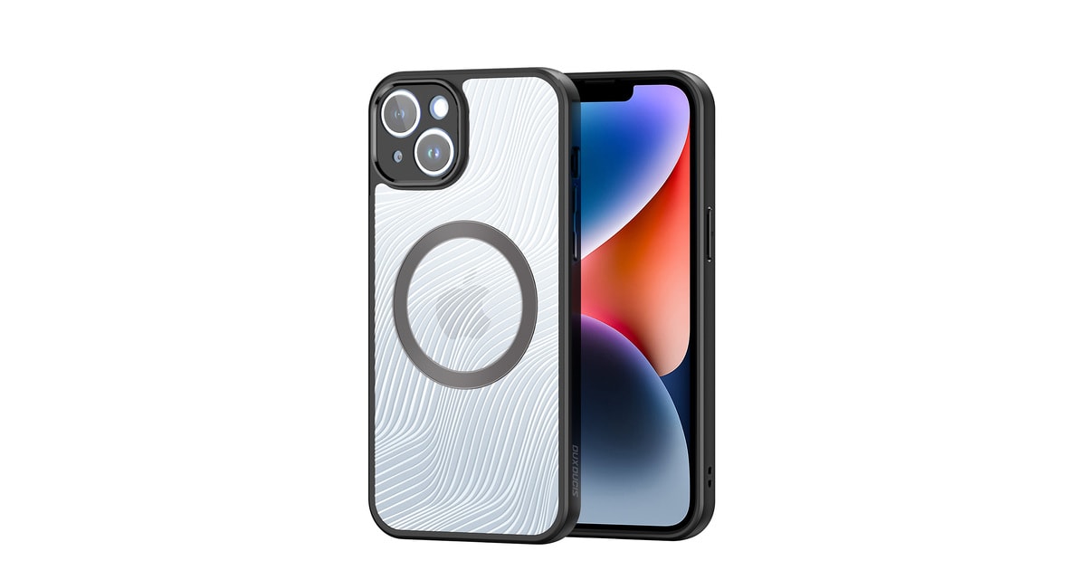 Premium maska "Aimo Mag" za iPhone 14 Plus s magnetom za bežično ...